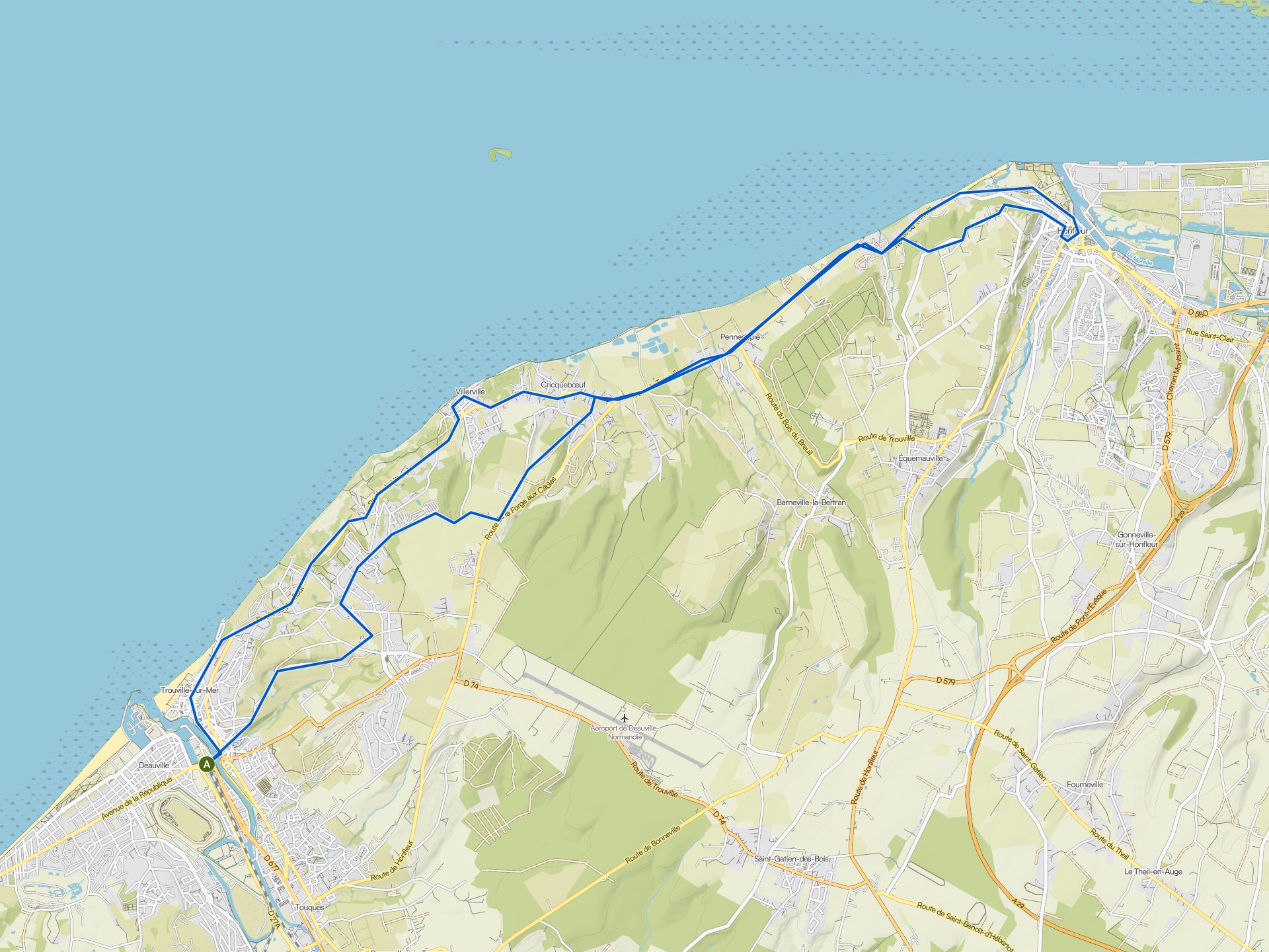 The best cycling routes in Normandy | Komoot